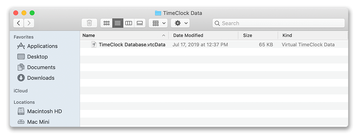 Locating Your Time Clock Database File | Blog