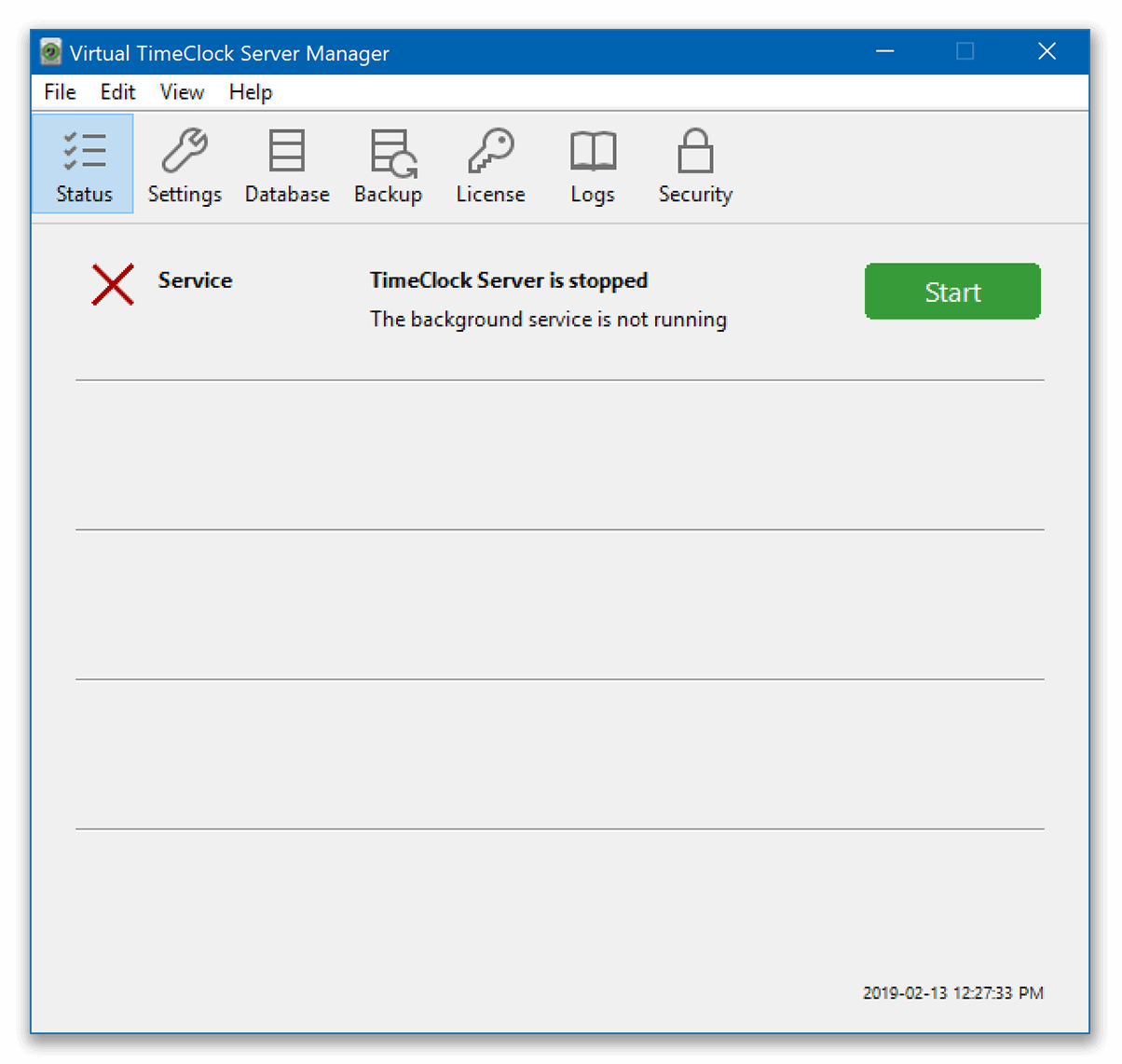 TimeClock Service Will Not Start | Blog