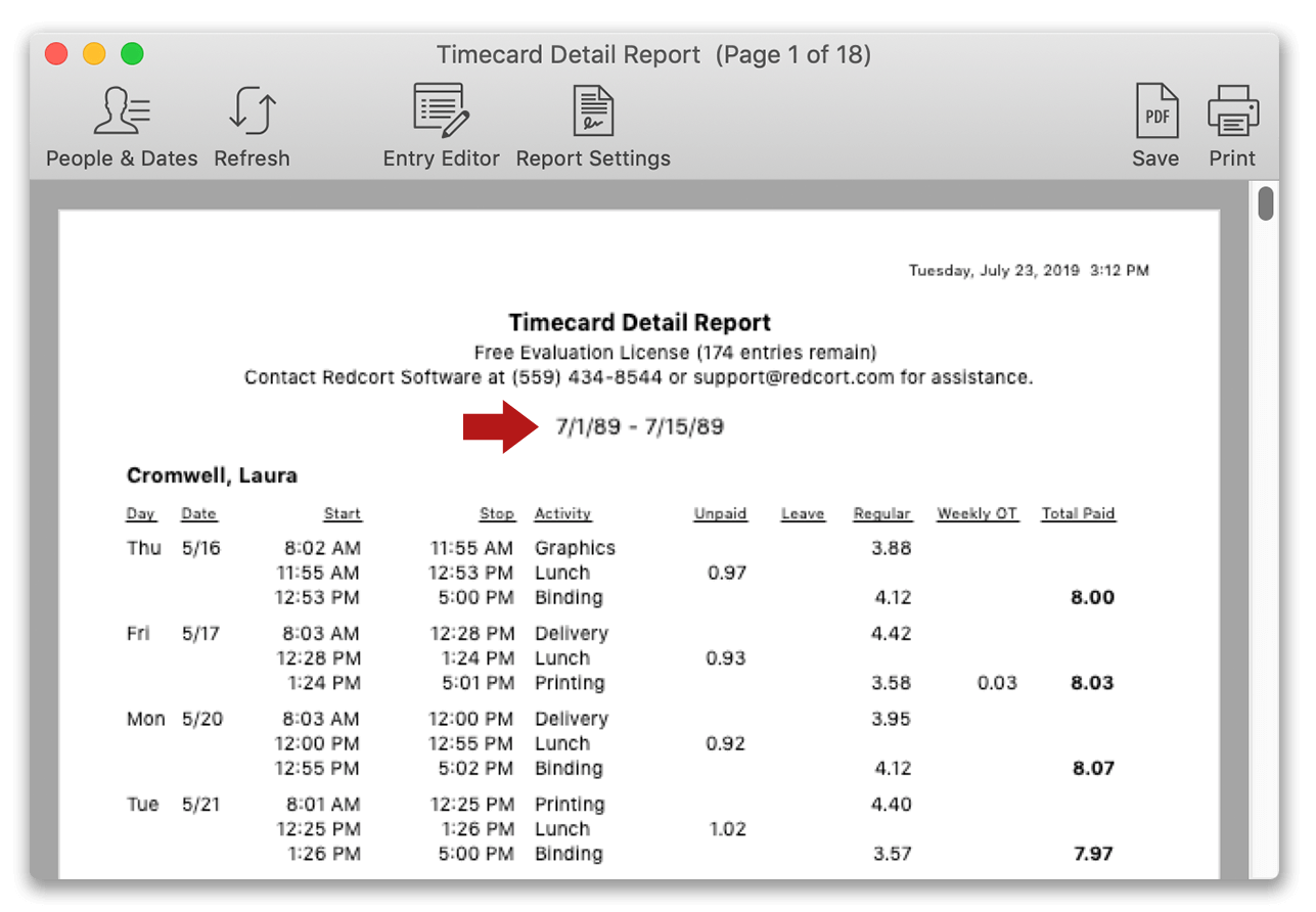 Reports Displaying The Wrong Dates Blog