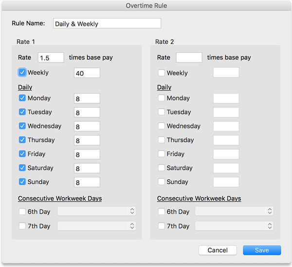 Create Overtime Rules in Virtual TimeClock Create Overtime Rules in Virtual TimeClock