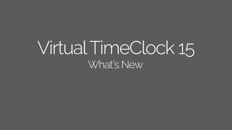 Virtual timeclock pro client 16 - parakery