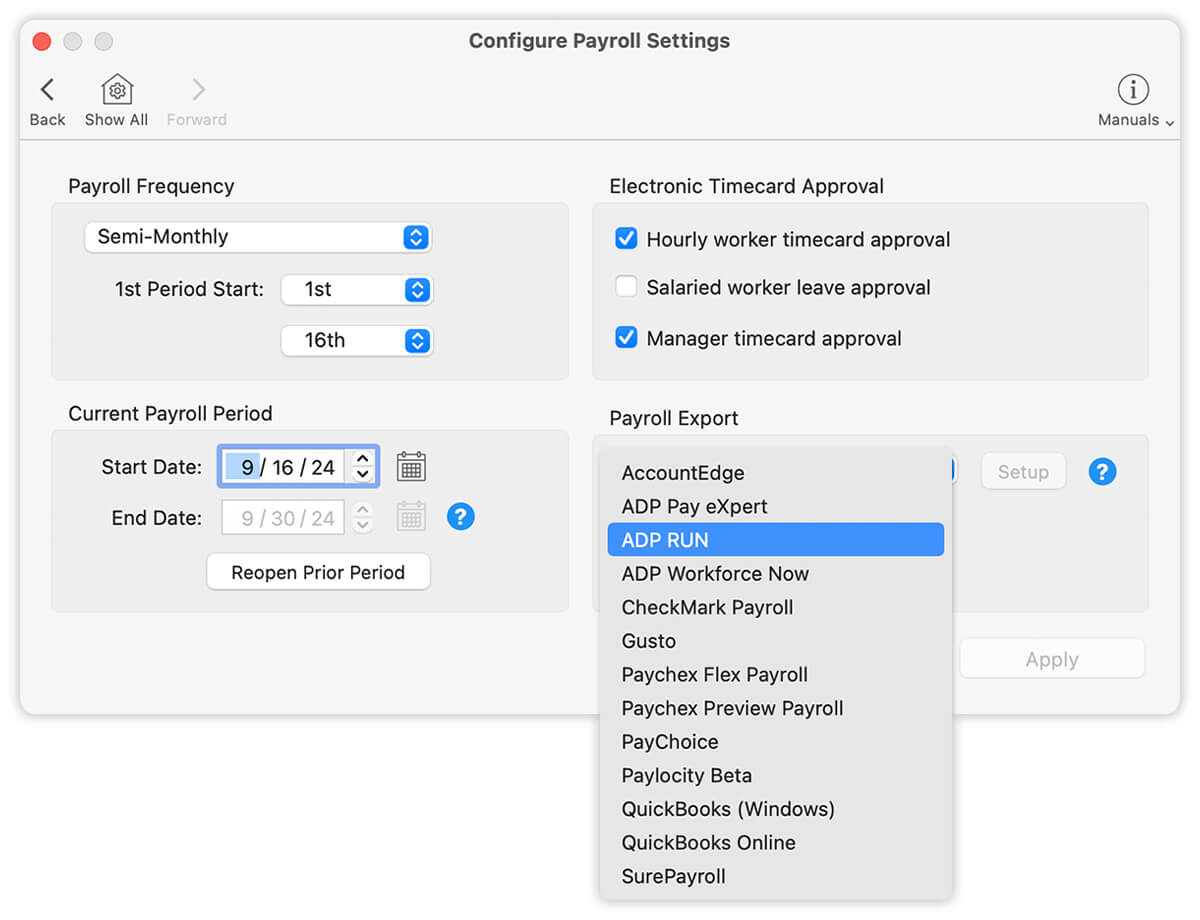 Virtual TimeClock Pro | A Time Clock App for Windows & Macs